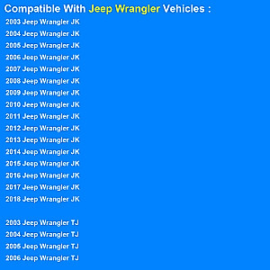 Gas Cap, Fuel Cap Replace 52100552AG, 52030387AB, 52030387AA Compatible with Jeep - 2003-2018 Jeep Wrangler JK, 2003-2006 Jeep Wrangler TJ - Unlimited Rubicon Sahara Sport
