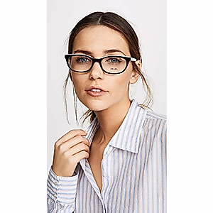 Prada PR 13VV - YC41O1 Eyeglasses Black/white W/Demo Lens 53mm