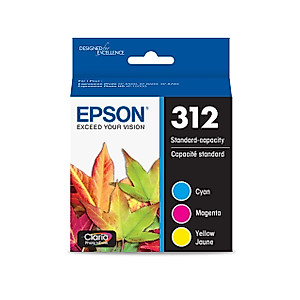 EPSON T312 Claria Photo HD -Ink Standard Capacity (T312923-S) for select Epson Expression Photo Printers