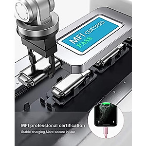 iPhone Charger,Apple MFi Certified 5 Pack iPhone Charger Cable iPhone Cord Nylon Braided Compatible with iPhone 13 Pro/13/12/11 Pro/11/XS MAX/XR/8/7/6s…