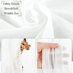 10x10ft White Backdrop Curtains for Parties, Sheer Wrinkle Free Polyester Wedding Backdrop Panels Drapes for Birthday Baby Shower Gender Reveal Photoshoot