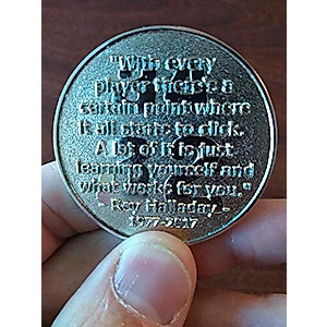 Everything is Play Roy Doc Halladay Memorial Challenge Coin (Silver)