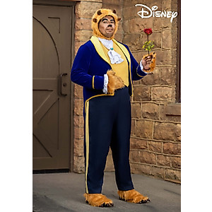Fun Costumes Plus Size Beauty and The Beast Men's Costume 4X Brown