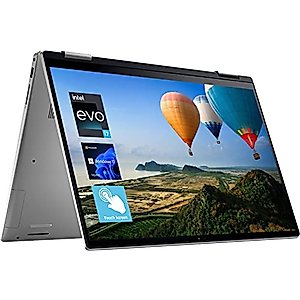 Dell Newest Inspiron 7620 2-in-1 Laptop, 16" FHD+ Touch Display, 12th Gen Intel Core i7-1260P, 64GB DDR4 RAM, 2TB PCIe SSD, FHD Webcam, HDMI, Backlit KB, FP Reader, Wi-Fi 6, Windows 11 Home, Silver