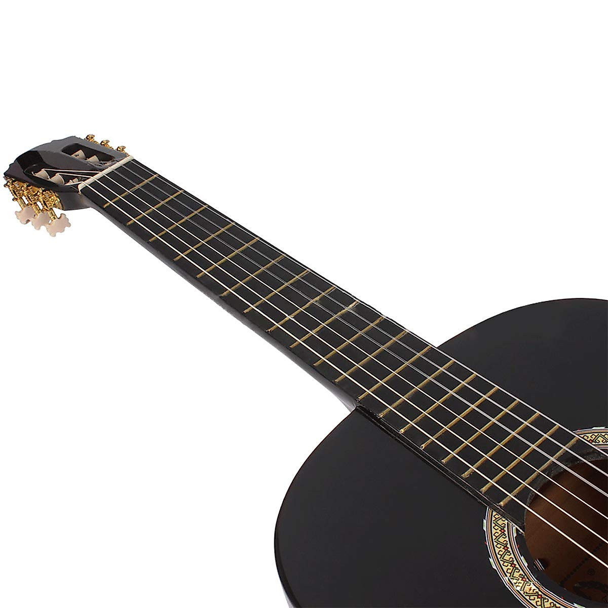 Clear Nylon Classical Guitar Strings 2 full sets with 1pc 3 in 1 Guitar Restringing Tool Including Guitar String Winder Guitar String Cutter Guitar Pin Puller