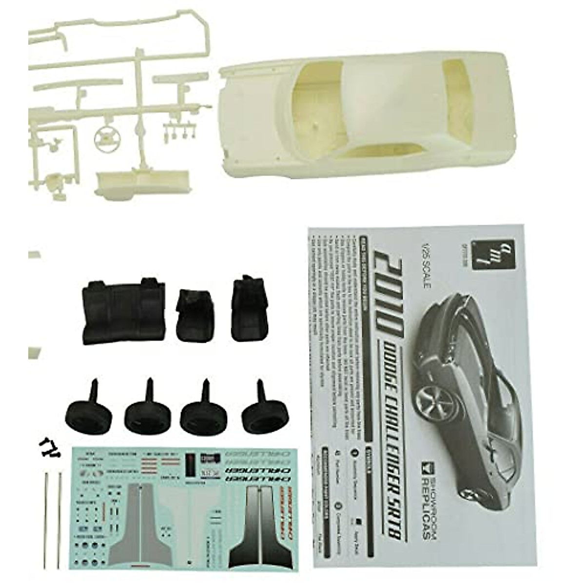 AMT/Premium Hobbies 2010 Challenger SRT8 1:25 Scale Plastic Model Car Kit CP7772