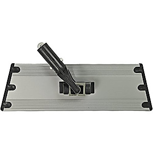 CleanAide Flat Mop Plate Frame, Aluminum, 10 Inches