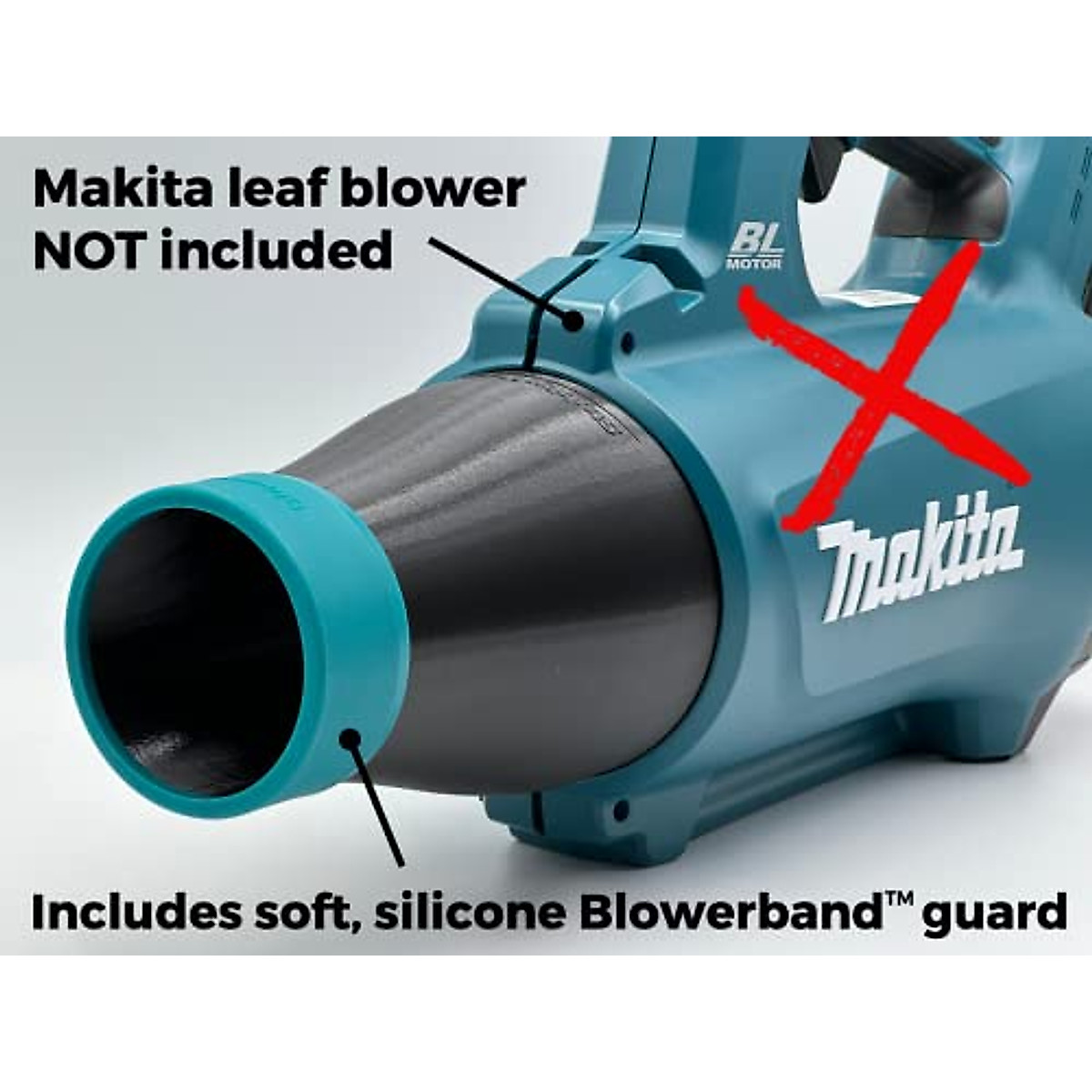 Stubby Nozzle Co. STUBBY Car Drying Nozzle for Makita 18V LXT Leaf Blowers (XBU03Z and DUB184Z)