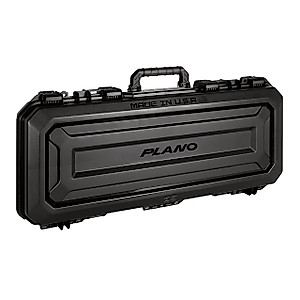 Plano All Weather 36” Tactical Gun Case, Black with Pluck-to-Fit Foam, Watertight & Dust-Proof Shield Protection, Airline Approved