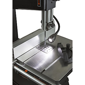 WEN BA3962 3.5-Amp 10-Inch Two-Speed Band Saw with Stand and Worklight , Black