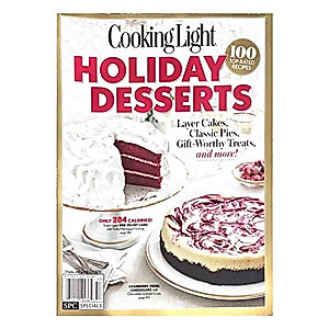 COOKING LIGHT MAGAZINE, HOLIDAY DESSERTS, DISPLAY UNTIL JANUARY 29, 2016