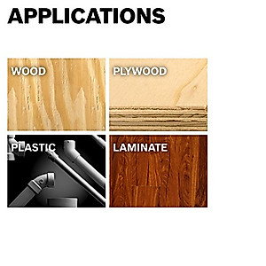 BOSCH 85248M 3/4 In. x 3/4 In. Carbide Tipped Hinge Mortising Bit