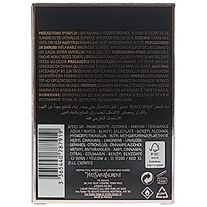 Yves Saint Laurent Eau De Parfum Spray for Women, Black Opium, 1.6 Ounce