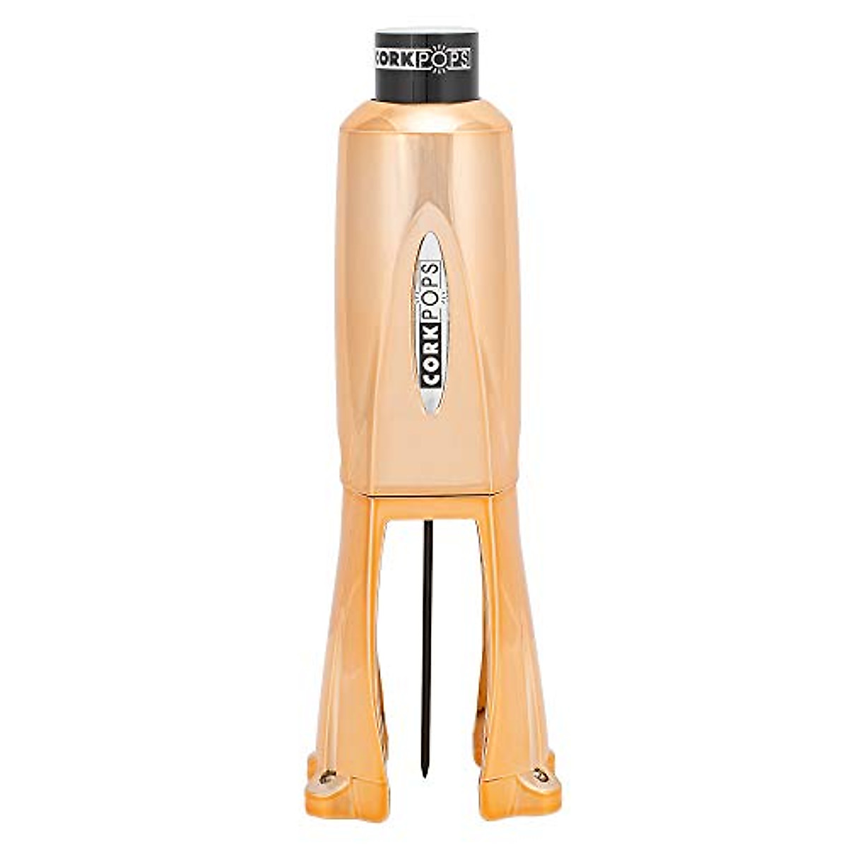 Cork Pops Copper Tone Legacy Wine Bottle Opener With 4-Blade Foil Cutter