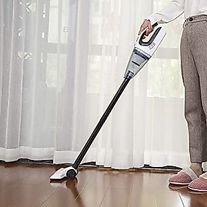 Bieye Cordless Stick Vacuum Cleaner Lightweight Handheld Vacuum with Floor Brush for Household Car Cleaning, 5x2200mah Batteries 1A Fast Charger 100W Motor HV01