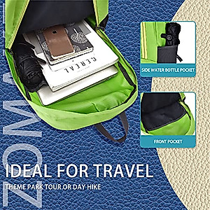 ZOORON Hiking Backpacks Foldable Lightweight Packable Backpack 30L Water Resistant Compact Folding Daypack for Travel