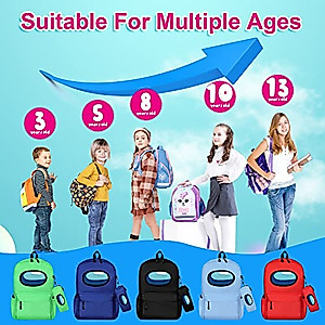 JOIXXV Kids School Backpack for Girls Boys, Student Bookbag Laptop Backpack with Lunch Box, Travel Teenagers Game Fans Gifts, Waterproof 17inch Outdoor Camping Red
