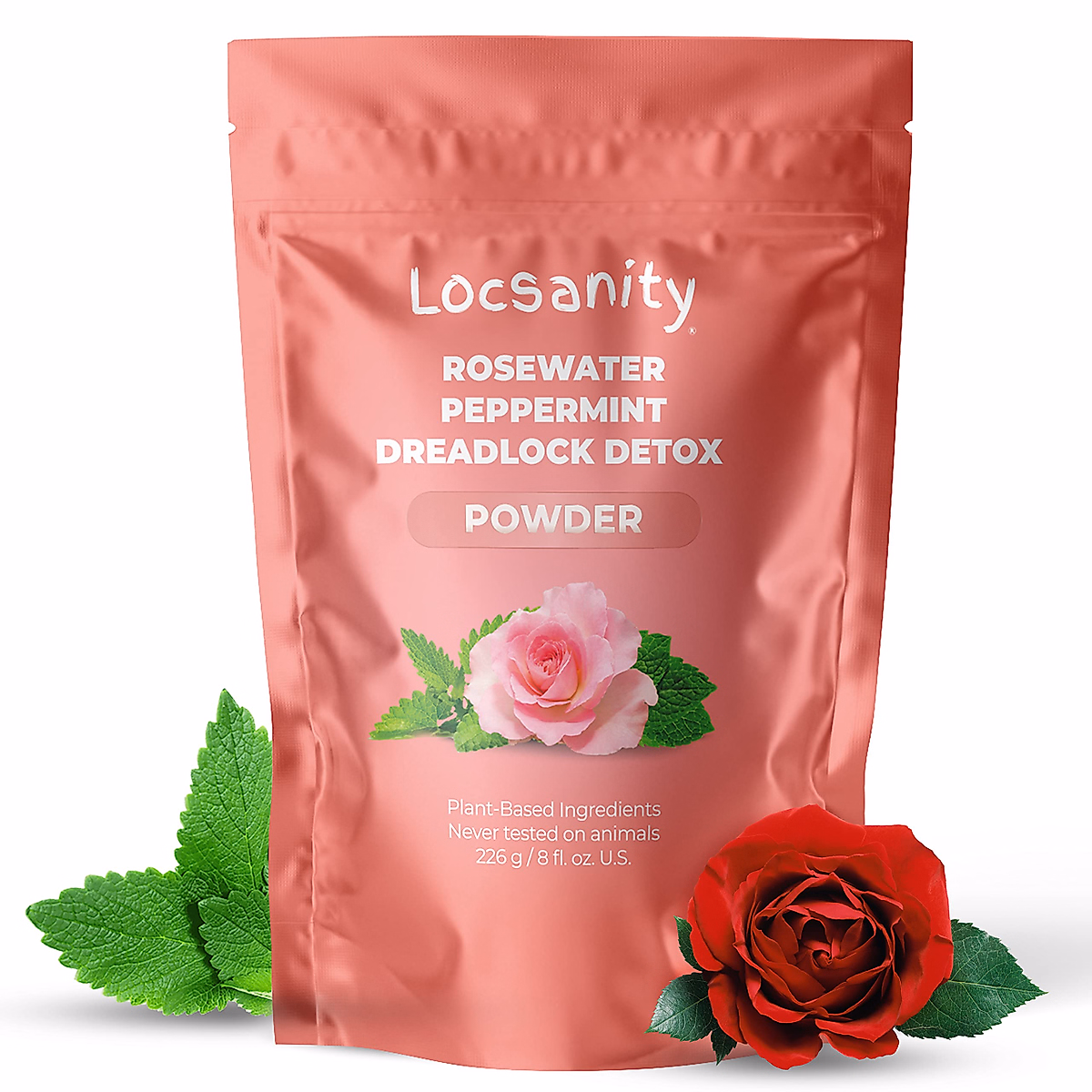 Locsanity Dreadlock Hair Scalp Detox - Deep Clean Dreadlock Powder, Cleansing Conditioner - Natural Hair Cleanser for Build Up - ACV Alternative, Loc Care and Maintenance Products