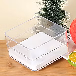 POPETPOP Display Case- Transparent Display Box with EVA Foam Board, Storage Box for Specimen Display & Collectibles