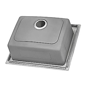 Ruvati 23 x 20 inch Drop-in Topmount Kitchen Sink 16 Gauge Stainless Steel Single Bowl - RVM5923