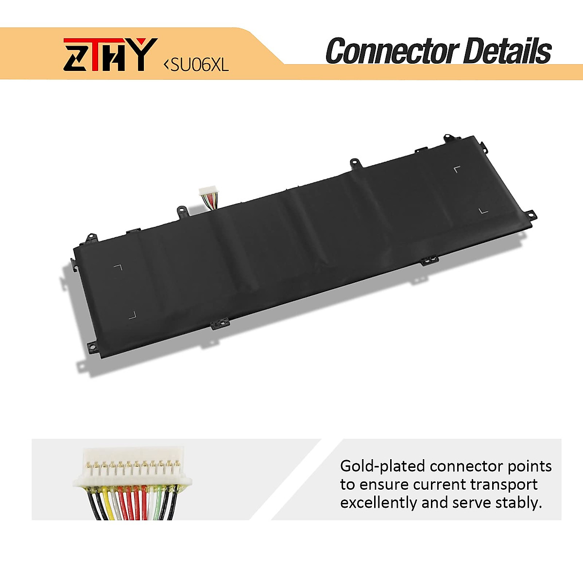 ZTHY SU06XL Battery Replacement for HP Spectre X360 15-DF 15T-DF 15-DF0XXX 15-DF1XXX 15T-DF100 15-DF0013DX 15-df1033dx 15-DF0033DX 15-DF1043DX 15-DF0043DX 15-DF0070NR L29048-271 L29184-005 SU06084XL