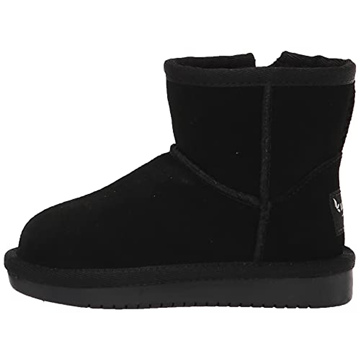 Koolaburra by UGG unisex child Koola Mini Fashion Boot, Black, 2 Little Kid US
