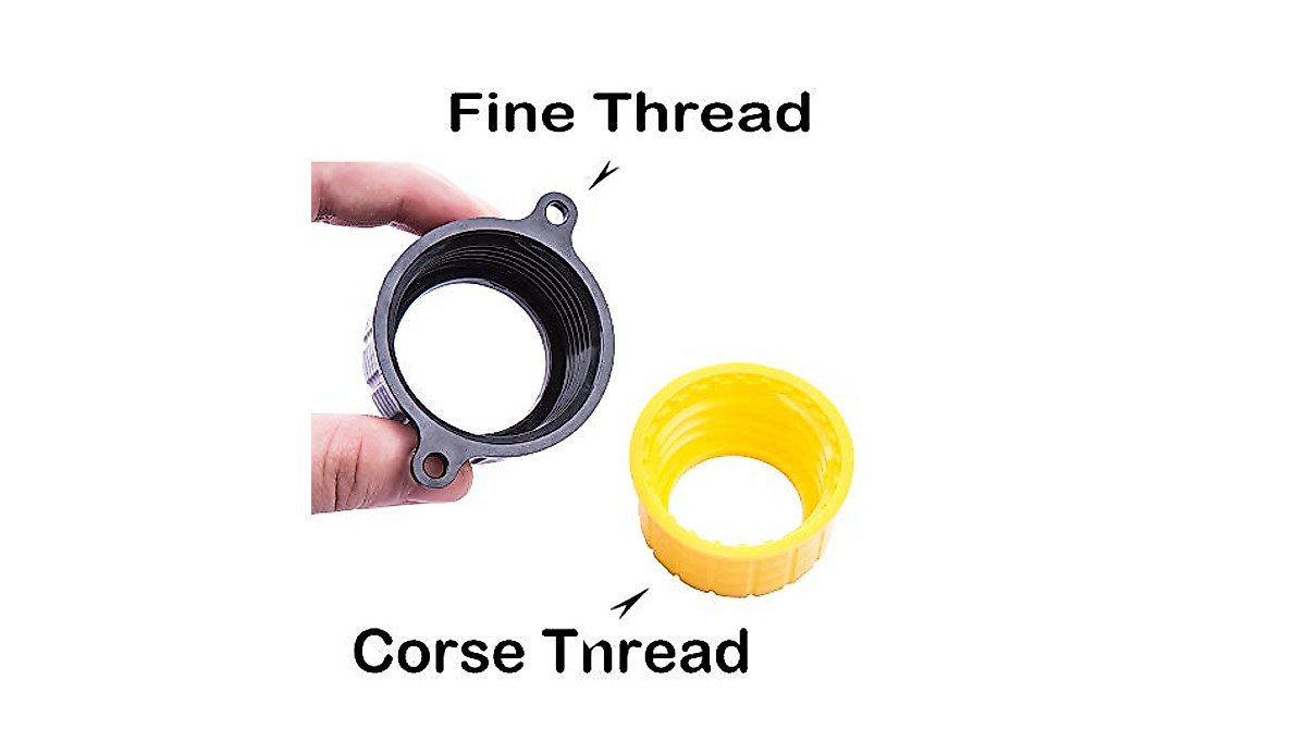 Improved Gas Can Spout Replacement Kit - Pack of 3