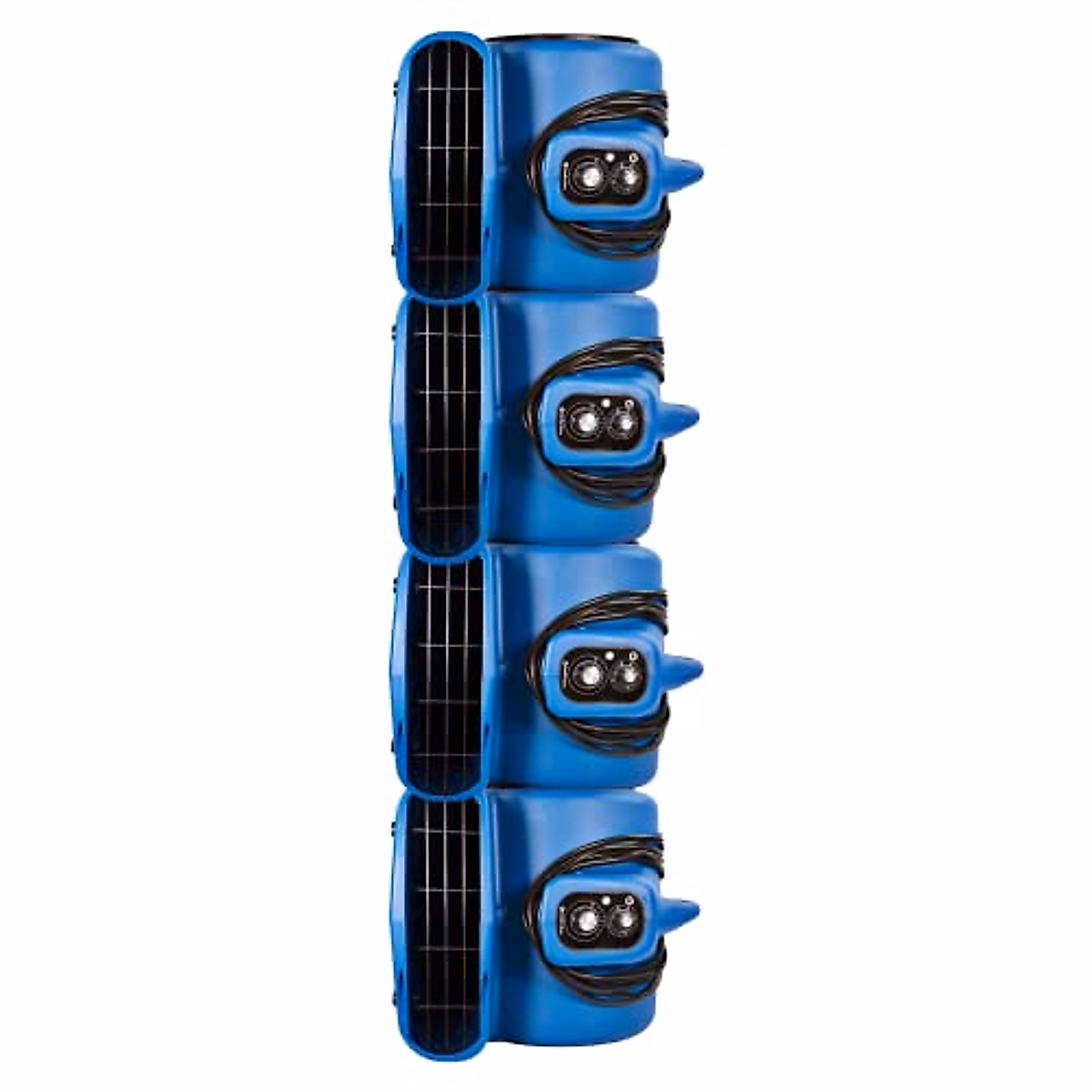 Comfort Zone CZBC121T 1/2HP High Velocity Air Mover, 3-Speeds, Timer, Adjustable Angles, Blue