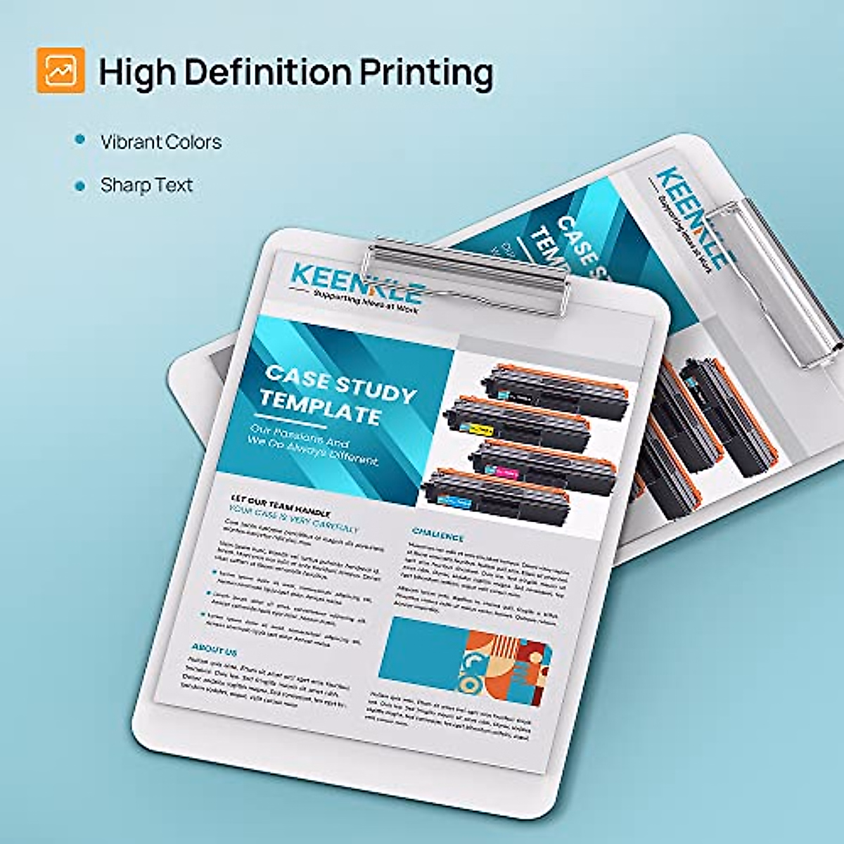 TN436 TN 436 Toner Replacement for Brother TN436 TN433 TN436BK TN436C TN436Y TN436M 4-Color Super High Yield Toner Cartridge Set use with MFC-L8900CDW HL-L8360CDW HL-L8260CDW MFC-L8610CDW MFC-L9570CDW