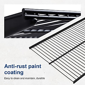 Homde Garage Storage Wall Organizer Garage Shelving, Heavy Duty Garage Tool Organizer Wall Mount Adjustable Garage Storage Organization System Utility Tool Rack with Pegboard Wall Organizer