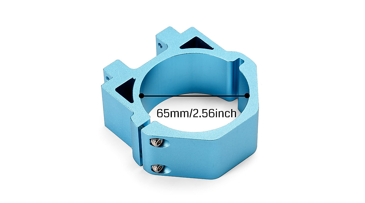 Genmitsu 65mm Aluminum CNC Spindle Mount for 4040-PRO & More
