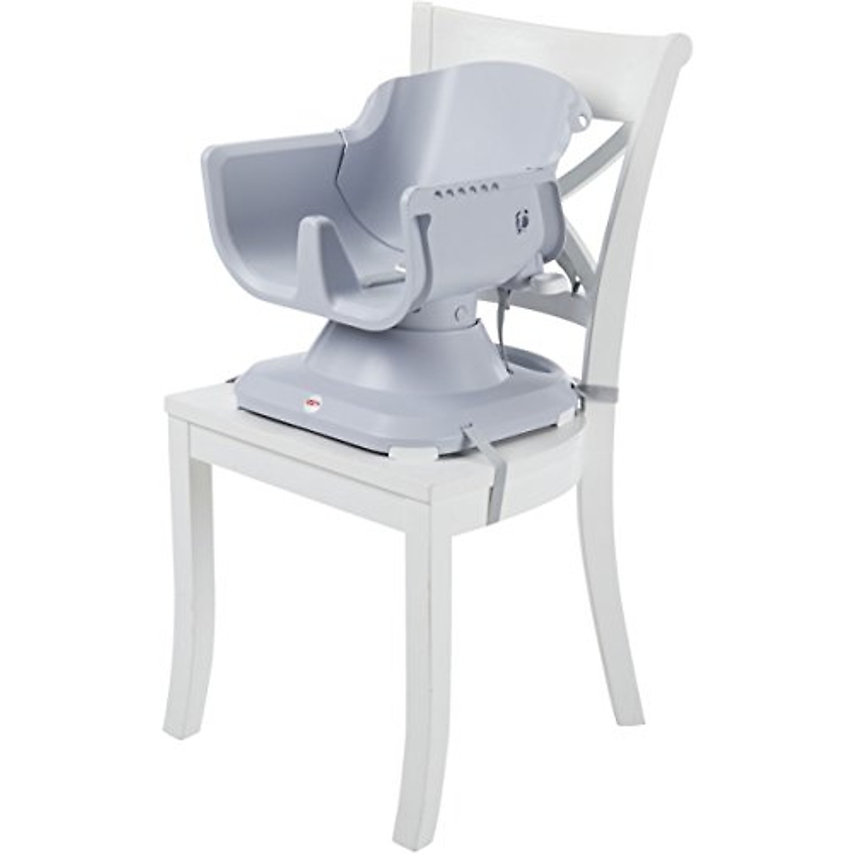 Fisher-Price Baby to Toddler High Chair SpaceSaver Portable Dining Seat & Booster with Washable Deep Tray & Liner, Windmill