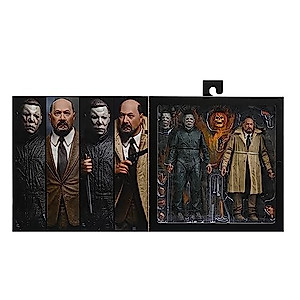 NECA - Halloween 2: Michael Myers & Dr Loomis Action Figure 2-Pack