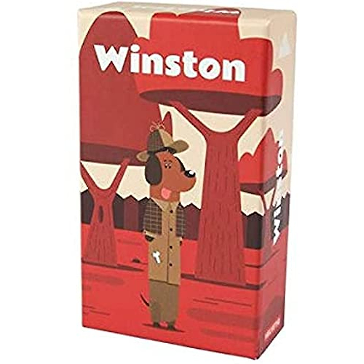 Helvetiq Winston Card Game - Build The Longest Dachshunds and Win! Strategy Game for Dog Lovers, Fun Family Game for Kids & Adults, Ages 6+, 2-6 Players, 15 Minute Playtime, Made