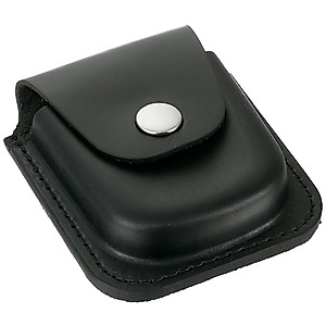 Charles-Hubert, Paris 3572-4 Black Leather 48mm Pocket Watch Holder