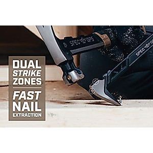 Spec Ops Tools 10" Nail Puller Cats Paw Pry Bar, High-Carbon Steel, 3% Donated to Veterans,