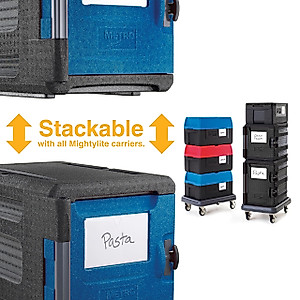 Mightylite ML300 Insulated Front-Load Pan Carrier, 4 Pan Capacity (Blue)