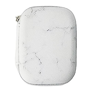 AEOREY Case for iWALK Mini Portable Charger for iPhone Cases for iWALK USB C Portable Charger Compactable with 4500mAh, 4800mAh, 3350mAh (White Marble)