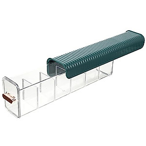 CHILDWEET Storage Box Bra Organizer Compartment Organizer Pants Organizer for Closet Sock Organizer for Drawer Underwear Storage Box Storage Drawers Organizer Wall-mounted Storage Shelf Blue