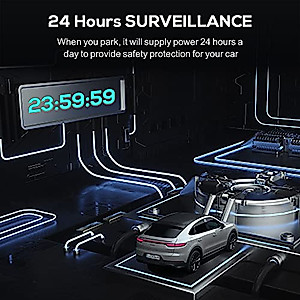 Type C Dash Cam Hardwire Kit for Arifayz Dual Dash Cam Q4 Front and Rear, Hardwire Kit Fuse for Dash Camera with Fuse Taps and Installation Tools, Low Voltage Protection for Dash Cam 11.5ft