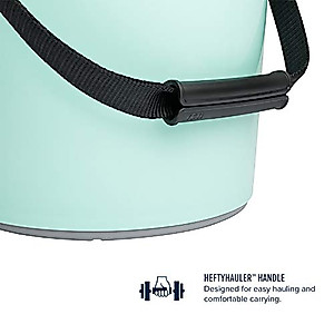 YETI Loadout 5-Gallon Bucket, Impact Resistant Fishing/Utility Bucket, Seafoam