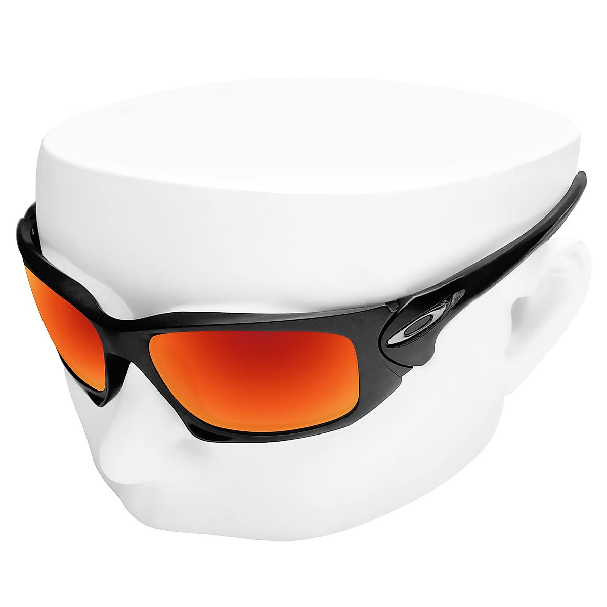 OOWLIT Replacement Lenses Compatible with Oakley Scalpel OO9095 / Scalpel Asian Fit OO9134 Sunglass Fire Non-polarized