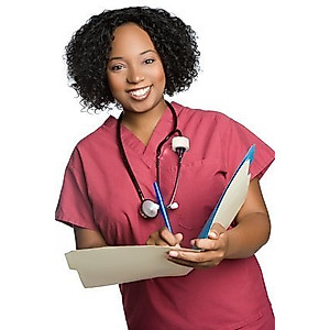 StatGear Stethoscope Tape Holder - Medical Items for Nurses, Paramedics, EMT, EMS - Black