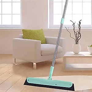 Kalastussaari Floor Sweeper Rotable Broom Dust Pet Hair Quick Removal Telescopic Window Glass Wiper Cleaning Brush Multifunctional Hand Push Sweepers Push Broom