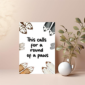 Funny Graduation Card For Women Men, Cute Paws Congratulations Card for Him Her, Lovely Proud of You Card, New Job Card, Graduation Gifts, College Graduation Card for Son Daughter