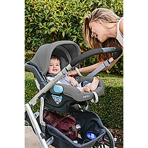 MESA Infant Car Seat - JORDAN (charcoal mélange|merino wool) + MESA Base, 1 Count (Pack of 1)