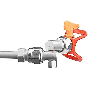 DUSICHIN Airless Paint Spray Gun Paint Sprayer High Pressure 3600 PSI 517 TIP Swivel Joint 10 inches Extension Pole Universal Joints Contract Use DUS137