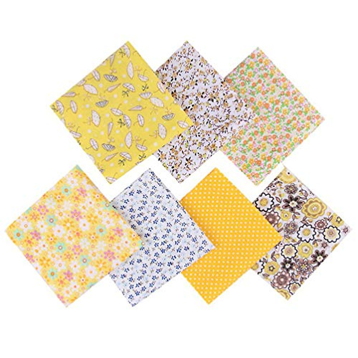 Crafts Quilted Fabric Fabric Scraps Cotton Pattern Printed Handmade Pattern DIY Craft Sewing Material Cloth Accessory 2Packs Quilting Fabric Embroidery Fabric Embroidery Fabric Cotton Sheets