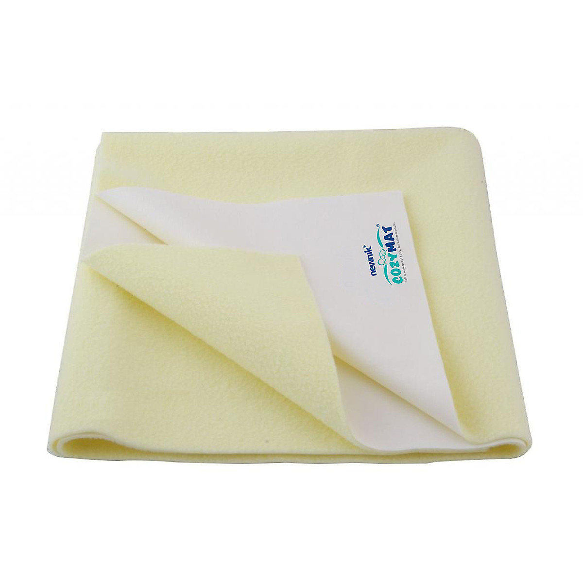 Newnik Waterproof, Breathable, Reusable Mat/Underpad/Absorbent Sheets/Mattress Protector (Size: 70 x 50 Centimeter, Yellow)