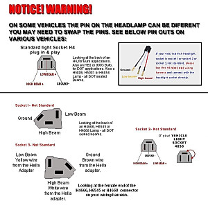 Z-OFFROAD 4pcs 60W 4x6 Inch LED Headlights DOT Approved Rectangular H4651 H4652 H4656 H4666 H6545 Headlight Replacement Compatible with Kenworth Freightliner Peterbilt Oldsmobile Cutlass – Black